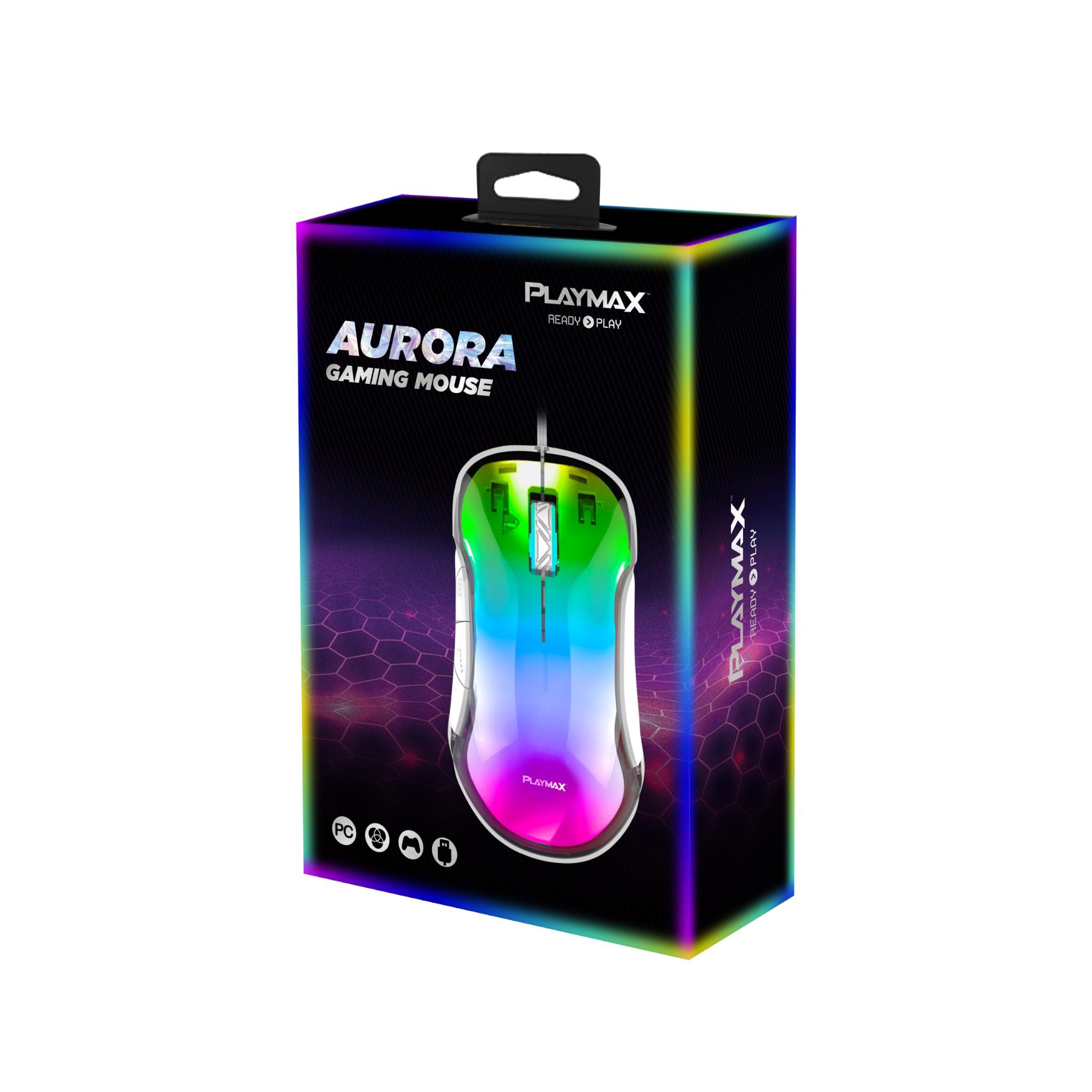 Playmax Aurora Gaming Mouse | Gaming Keyboards & Mice - JB Business ...